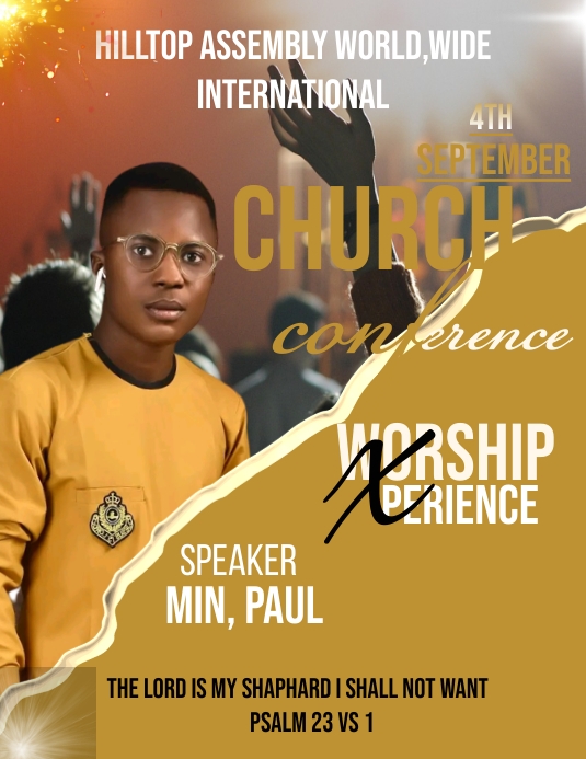 CHURCH FLYER Template | PosterMyWall