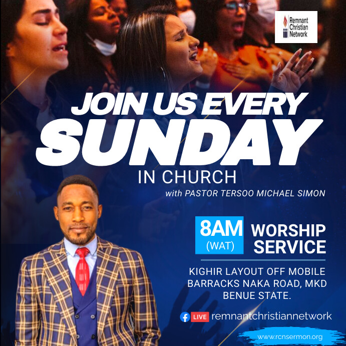 church flyer Template | PosterMyWall