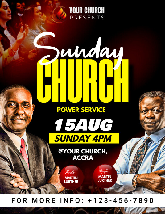 Church flyer | PosterMyWall