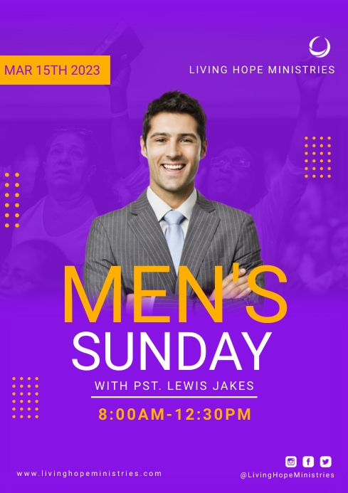 Pamflet Gereja Templat | PosterMyWall