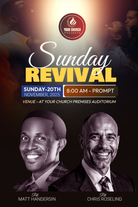 Church flyer Template | PosterMyWall