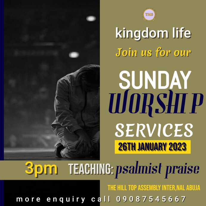 CHURCH FLYER Template | PosterMyWall