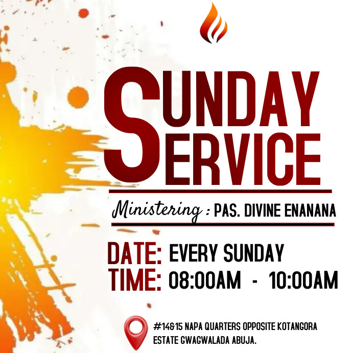 Church flyer Template | PosterMyWall