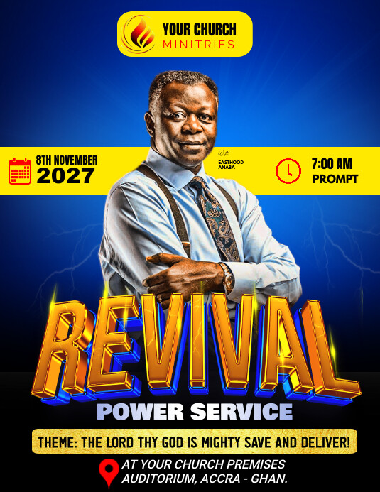 church flyer | PosterMyWall