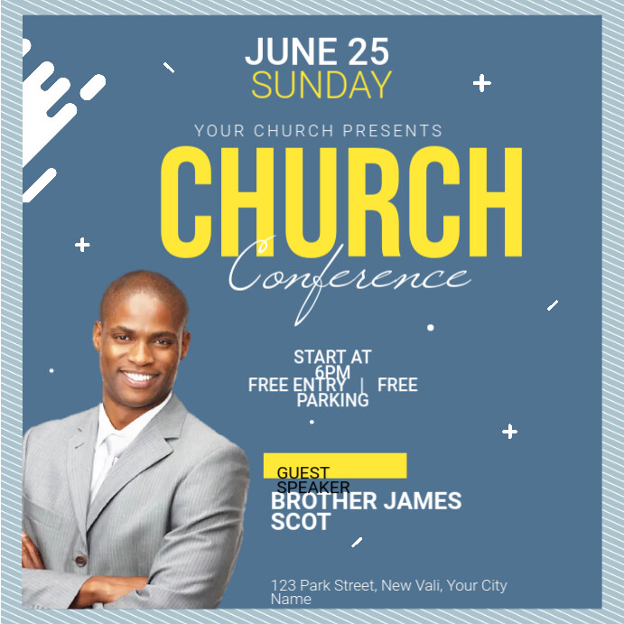 Church Flyer Template | PosterMyWall