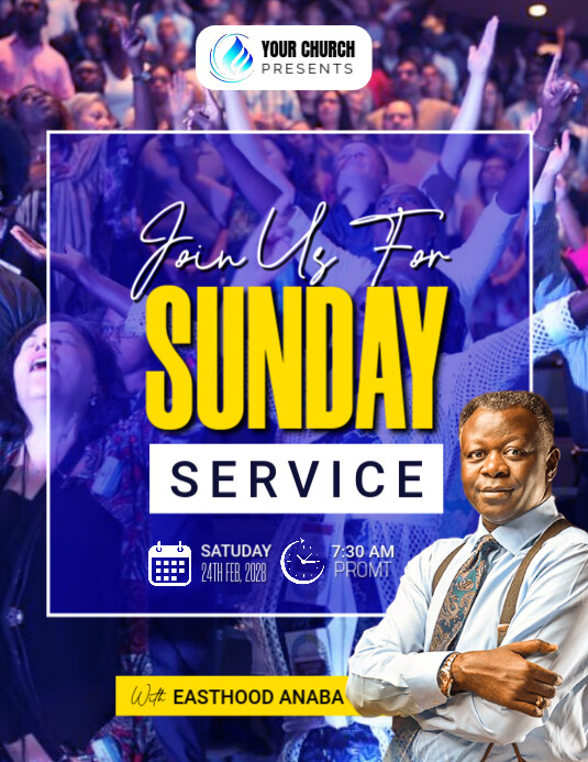 Church flyer | PosterMyWall