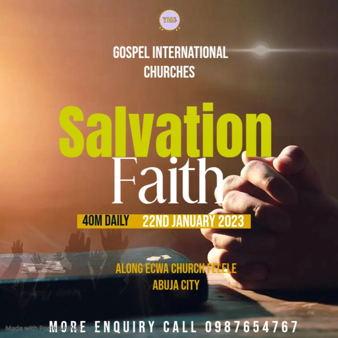 CHURCH FLYER Template | PosterMyWall