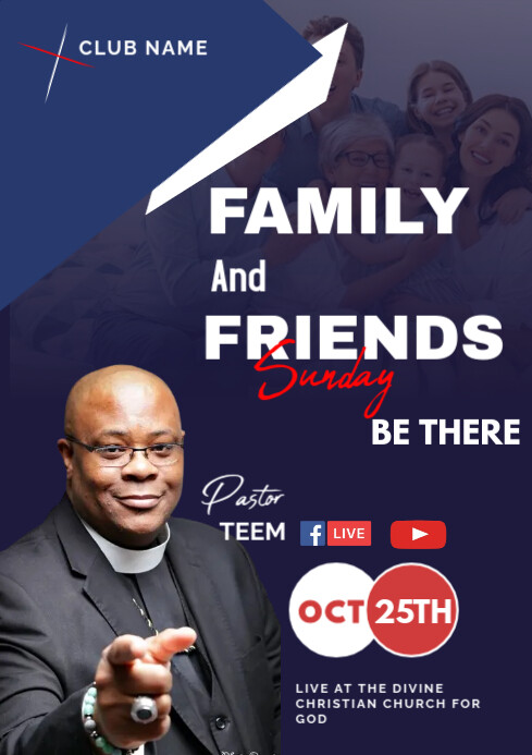 Plantilla de church flyer design | PosterMyWall