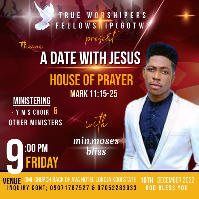 CHURCH FLYER Template | PosterMyWall