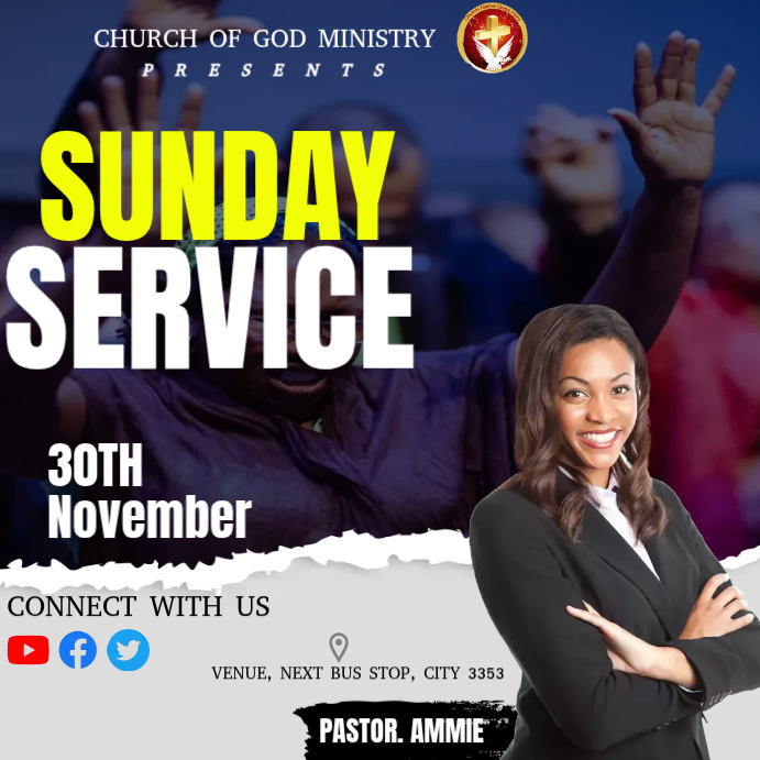 Church Flyer Template | PosterMyWall