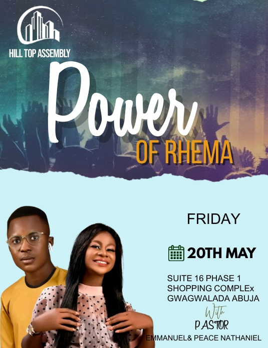 Pamflet Gereja Templat | PosterMyWall