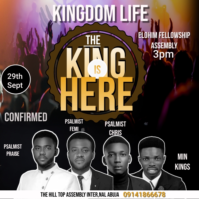 Pamflet Gereja Templat | PosterMyWall