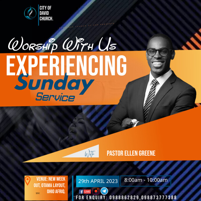 Church flyer Template | PosterMyWall