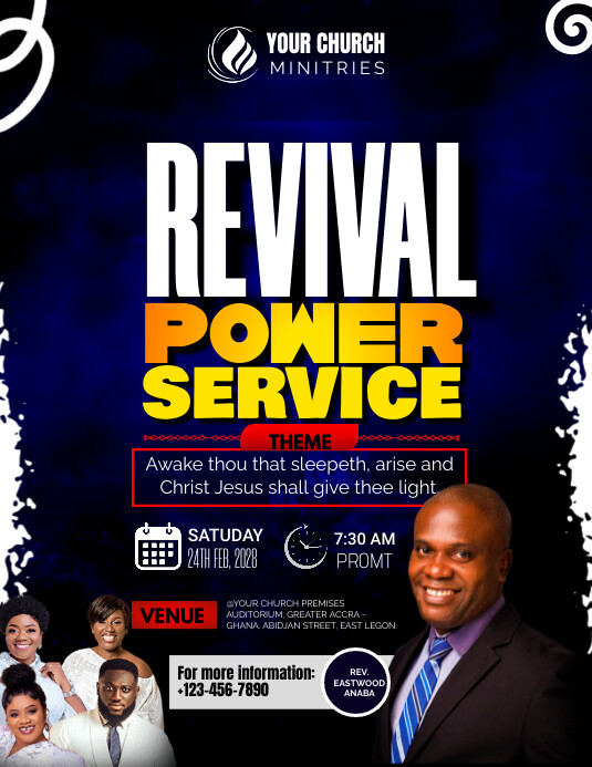 church flyer | PosterMyWall