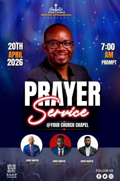 Plantilla de Church Flyer | PosterMyWall