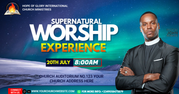 CHURCH FLYER Template | PosterMyWall
