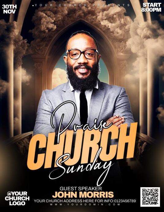 Plantilla de church flyer | PosterMyWall