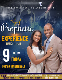 Pastoral Installation Flyer Template | PosterMyWall