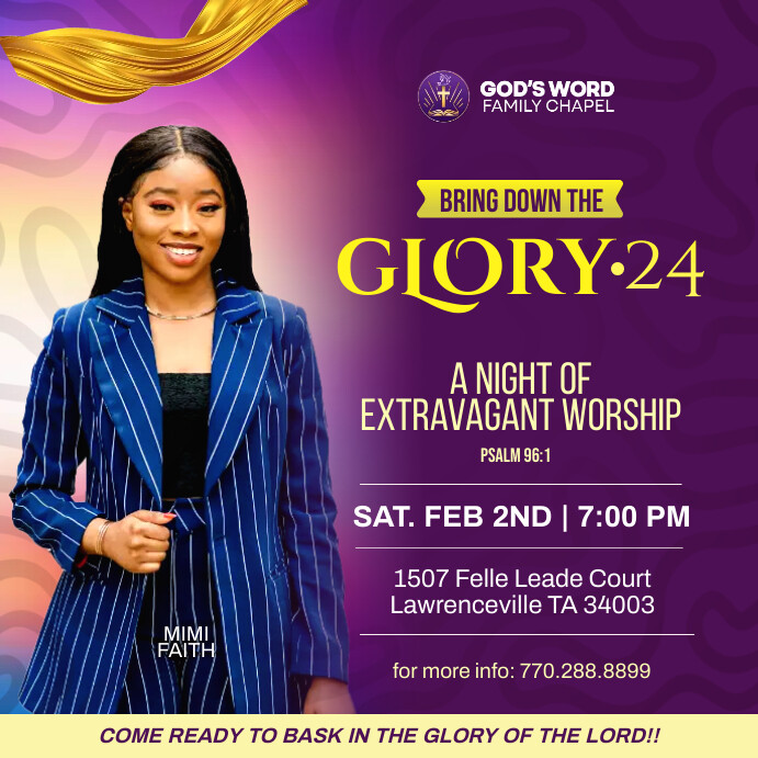 Copy of church flyer | PosterMyWall