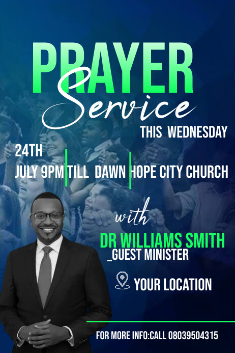 Church flyer Template | PosterMyWall