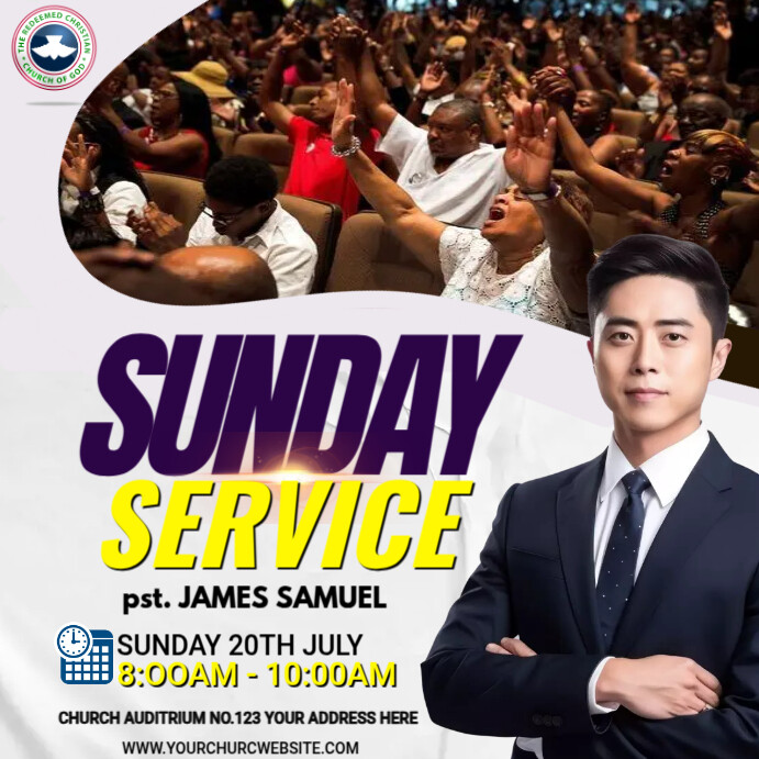 CHURCH FLYER Template | PosterMyWall