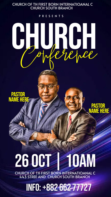 Plantilla de Church flyer | PosterMyWall