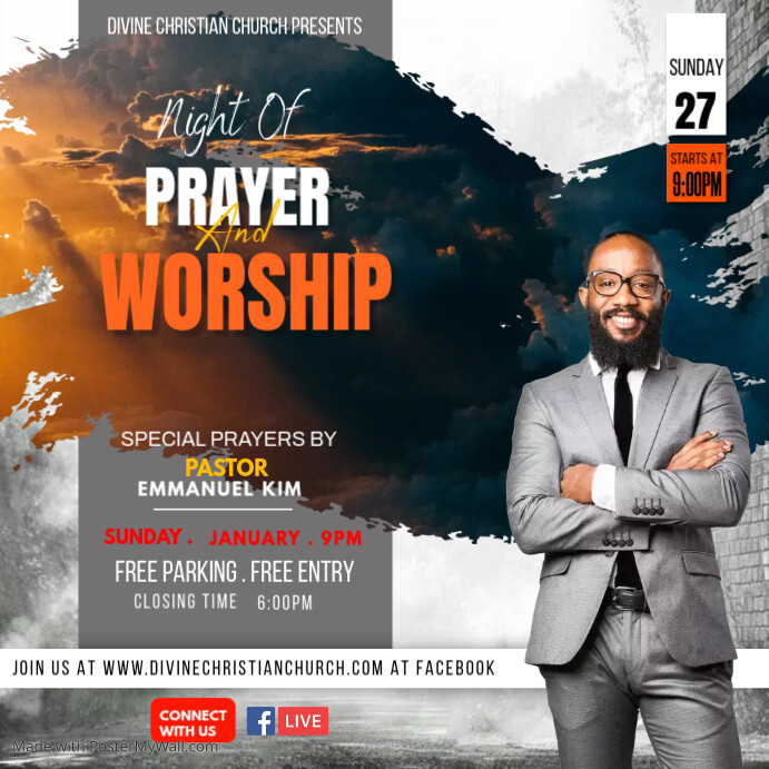 Plantilla de church flyer design | PosterMyWall