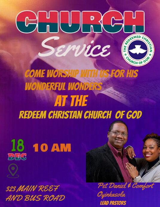 Plantilla de Church flyer | PosterMyWall