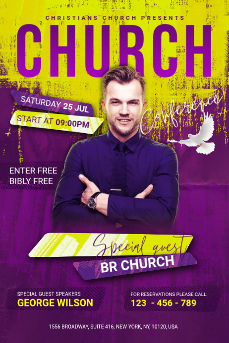 Church Flyer Template | PosterMyWall