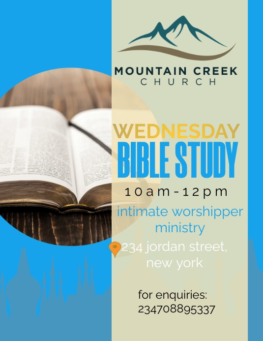 Church flyer Template | PosterMyWall