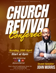 church angelic visitation flyer template | PosterMyWall