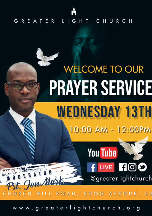 Church Flyer Template | PosterMyWall