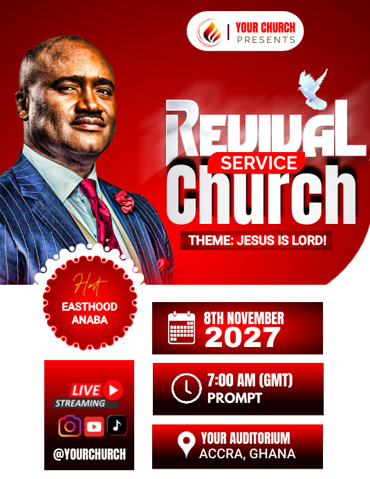 Church flyer | PosterMyWall