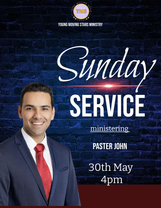 CHURCH FLYER Templat | PosterMyWall