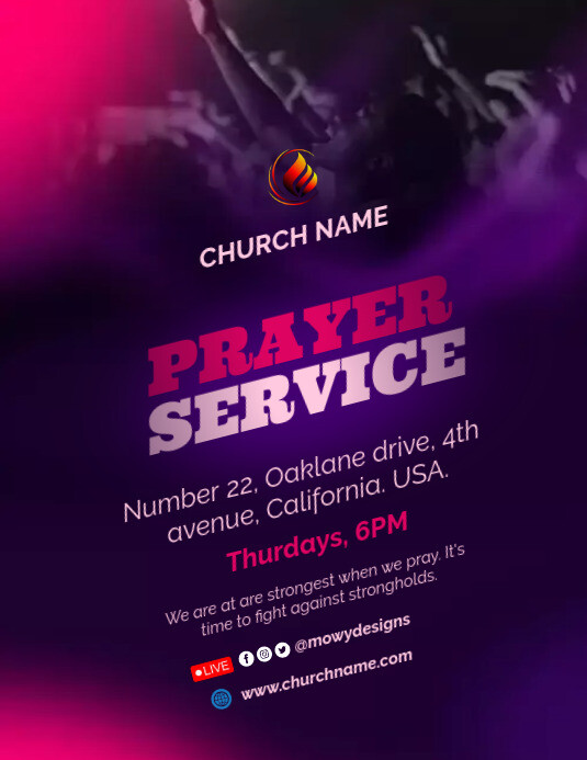 Copy of Church Flyer | PosterMyWall