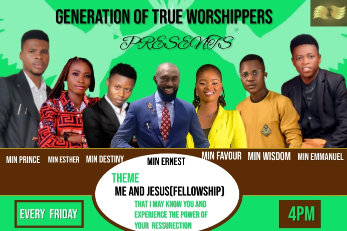 Pamflet Gereja Templat | PosterMyWall