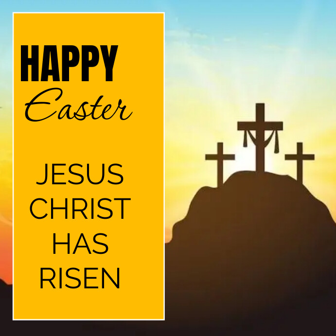 CHURCH FLYER/EASTER FLYER Template | PosterMyWall