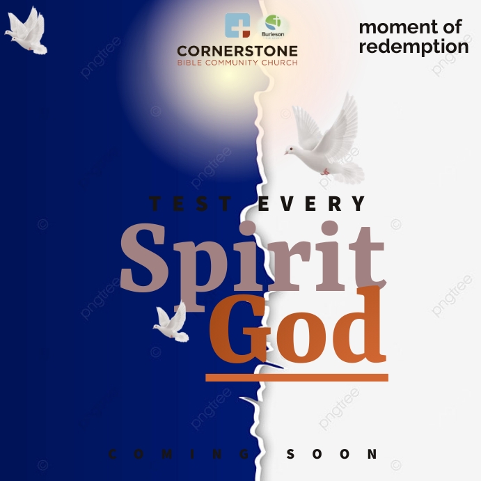CHURCH FLYER ON SPIRIT OF GOD (2) Template | PosterMyWall