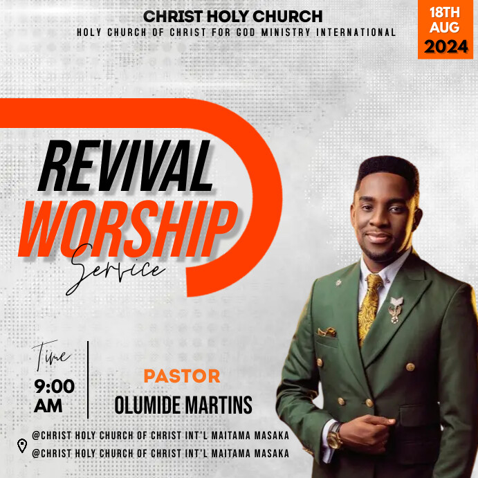 Copy of church flyer poster | PosterMyWall