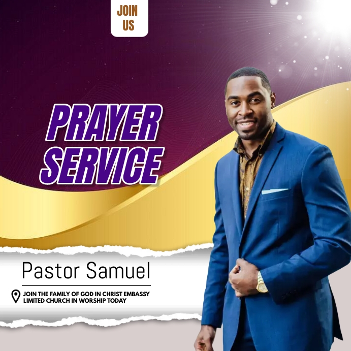 church flyer poster Template | PosterMyWall