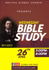 church angelic visitation flyer template | PosterMyWall