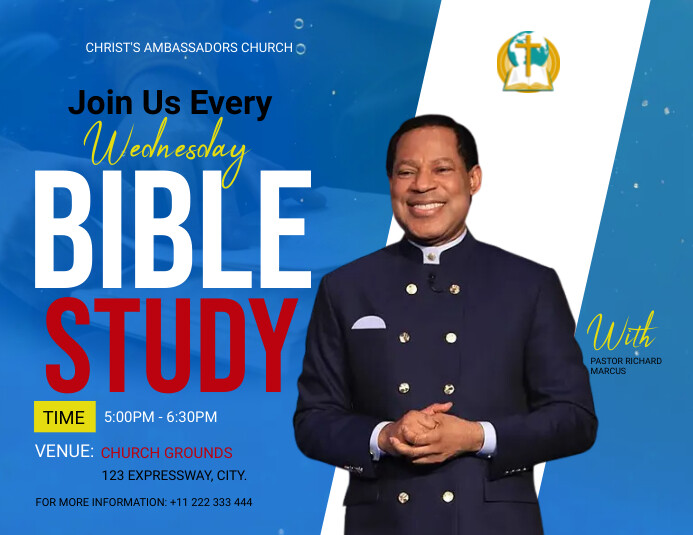 Church Flyer Poster Design Template | PosterMyWall