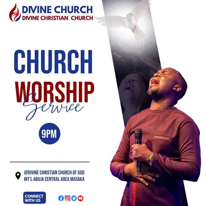 Plantilla de church flyer poster | PosterMyWall