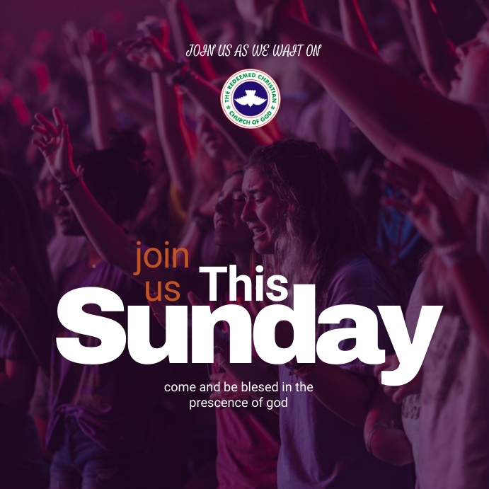 CHURCH FLYER/SUNDAY SERVICE (7) Template | PosterMyWall