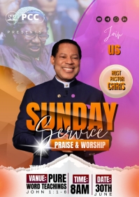 Prayer and Fasting Church Flyer Template | PosterMyWall