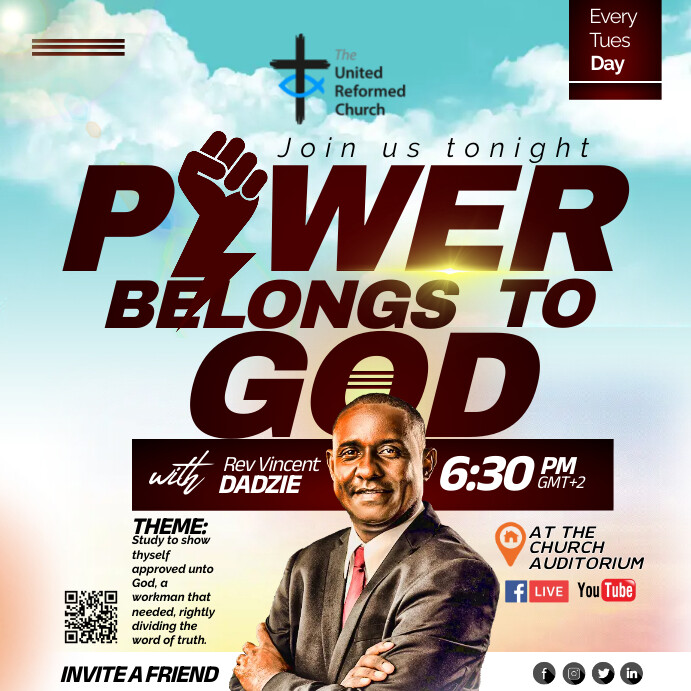 Plantilla de Church flyer template | PosterMyWall