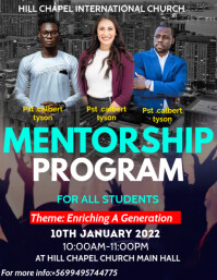 mentorship program service flyer template (1) | PosterMyWall