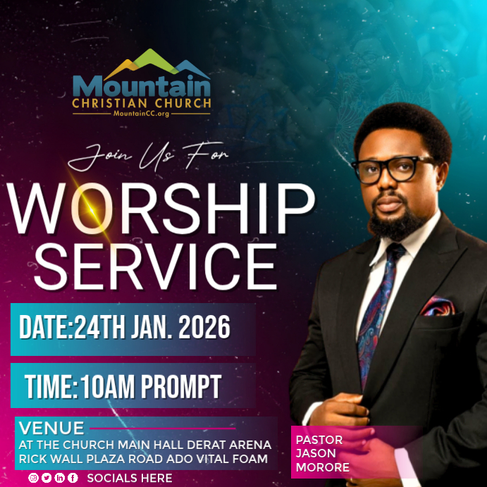 CHURCH FLYER TEMPLATE | PosterMyWall