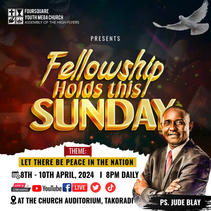 Church Flyer Template | PosterMyWall