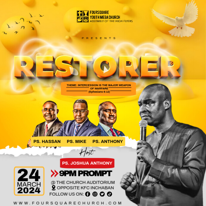 Church Flyer Template | PosterMyWall